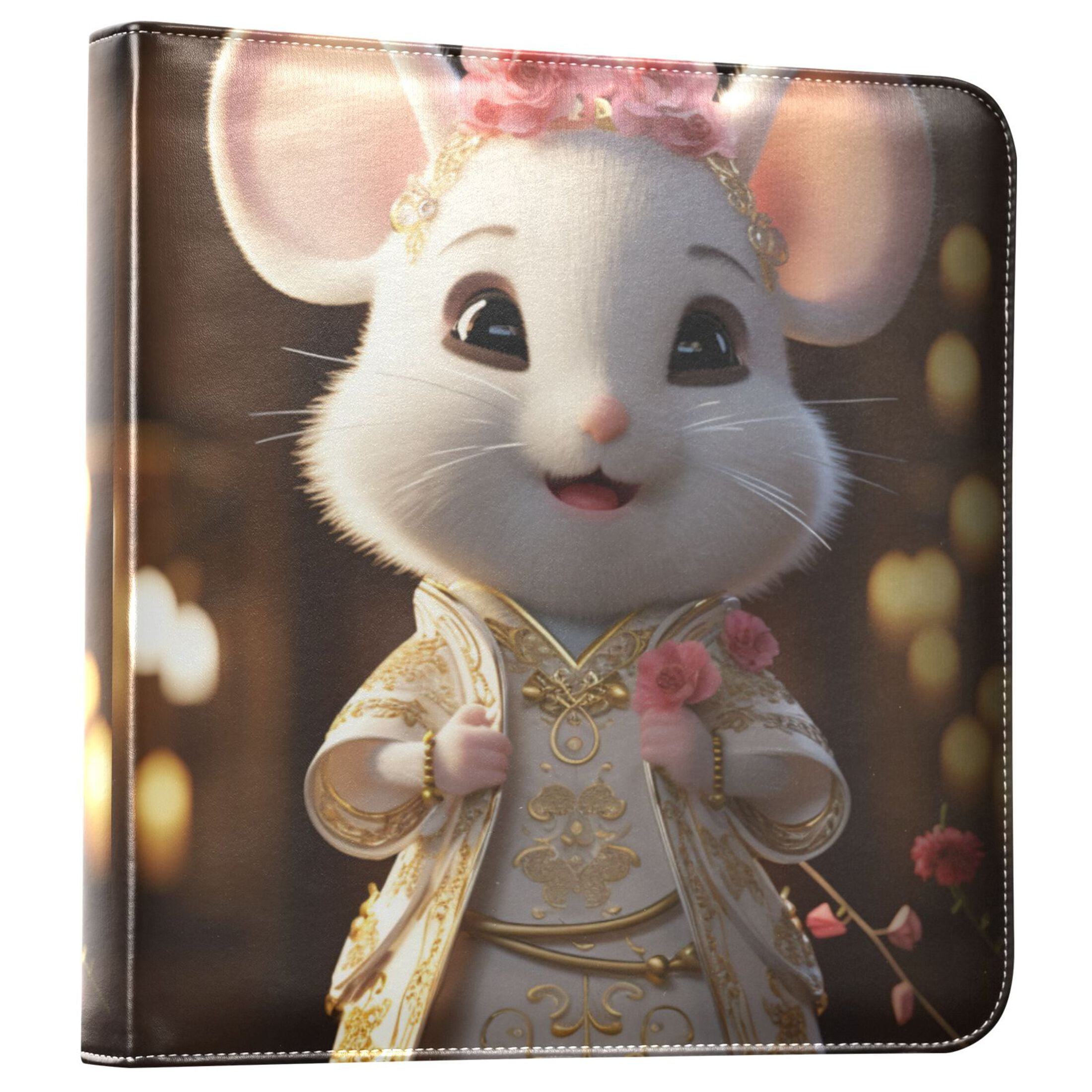 Mouse in A Tang Suit Cartoon Large Photo Album Self Adhesive 20 Blank ...