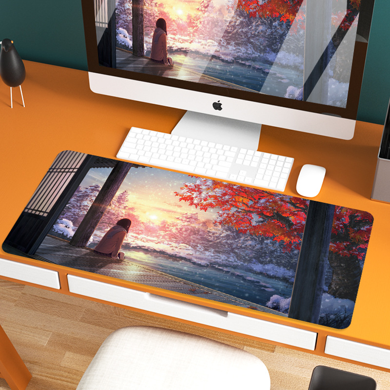 Mouse pad oversized keyboard notebook logo game rubber computer anime ...