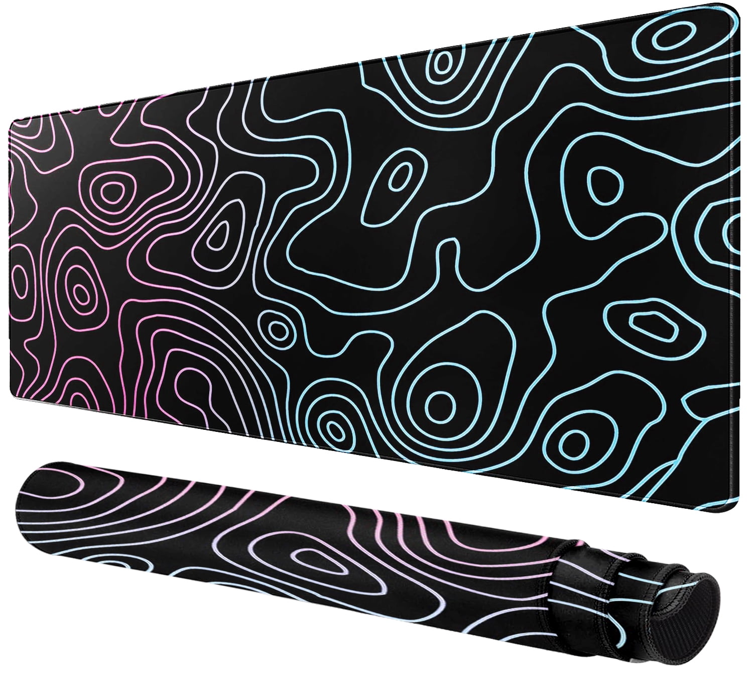 Mouse pads for desk-31.5x15.8 inch extended gaming mouse pad with anti ...