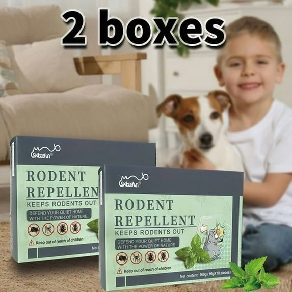 Mouse repellent Vamoose-10PackPeppermint Oil Mouse Repellent Balls for ...