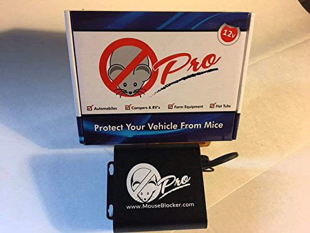 MouseBlocker Pro - Ultimate 12V Ultrasonic Mouse and Rodent Deterrent ...