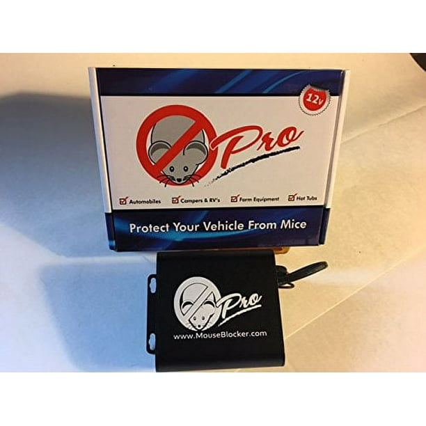 MouseBlocker Pro - Ultimate 12V Ultrasonic Mouse and Rodent Deterrent ...