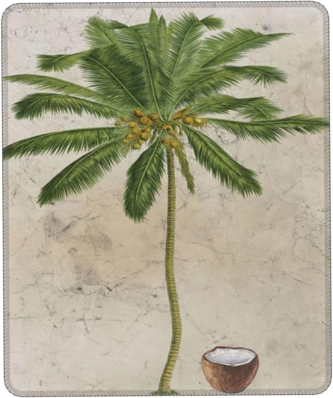 Mousepad 10x12 Inch Coconut Palm Tree Print Small Mouse Pad with ...