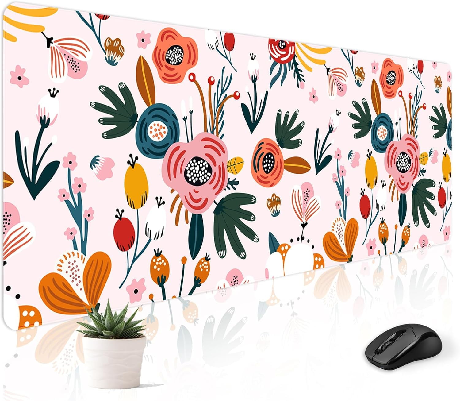 Mousepad Desk Mat Gaming Large Keyboard Cute Office Desktop Computer ...