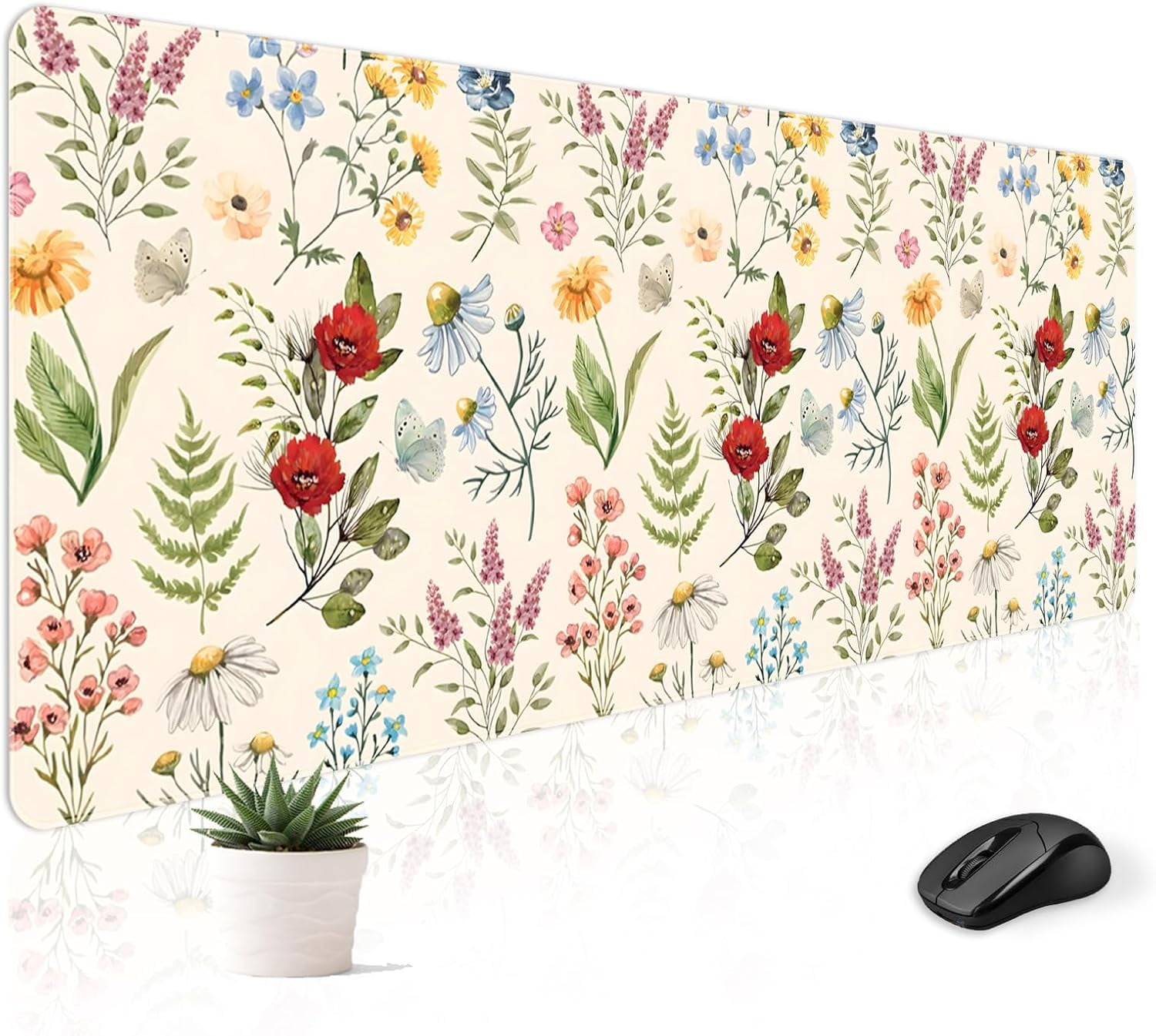 Mousepad Desk Mat Gaming Large Keyboard Cute Office Desktop Computer ...