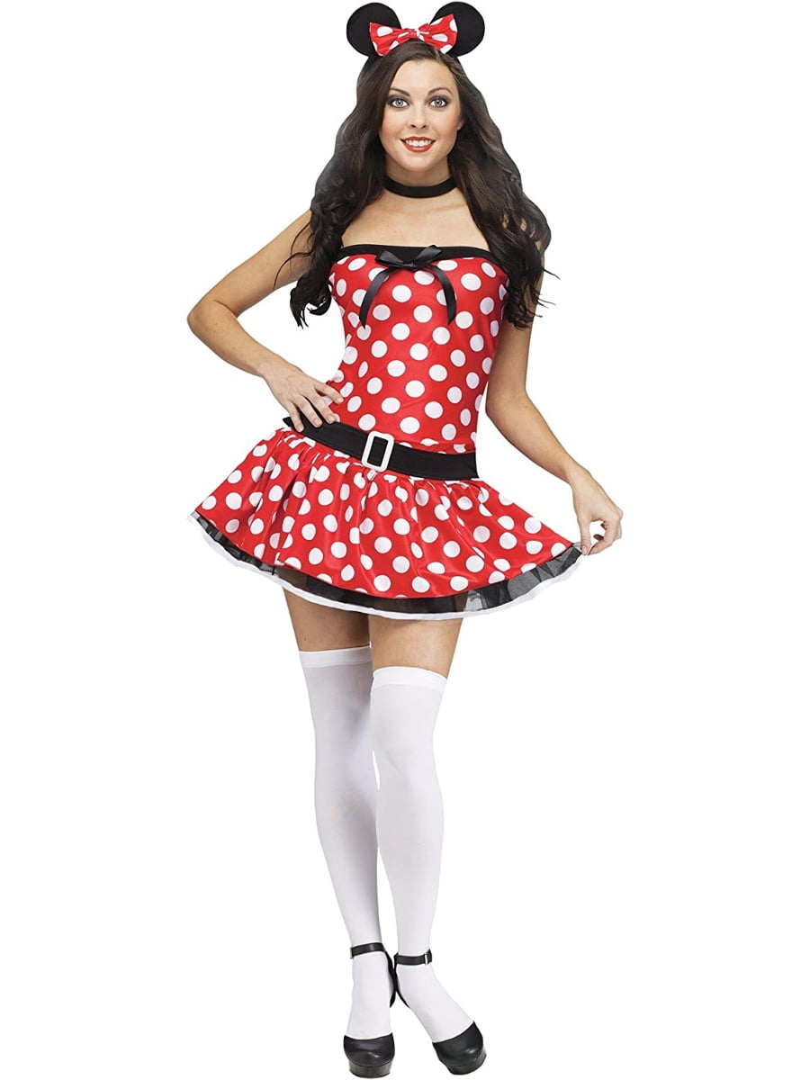 Retro Miss Mousie Mouse Women's Costume Small-Medium 2-8 - Walmart.com
