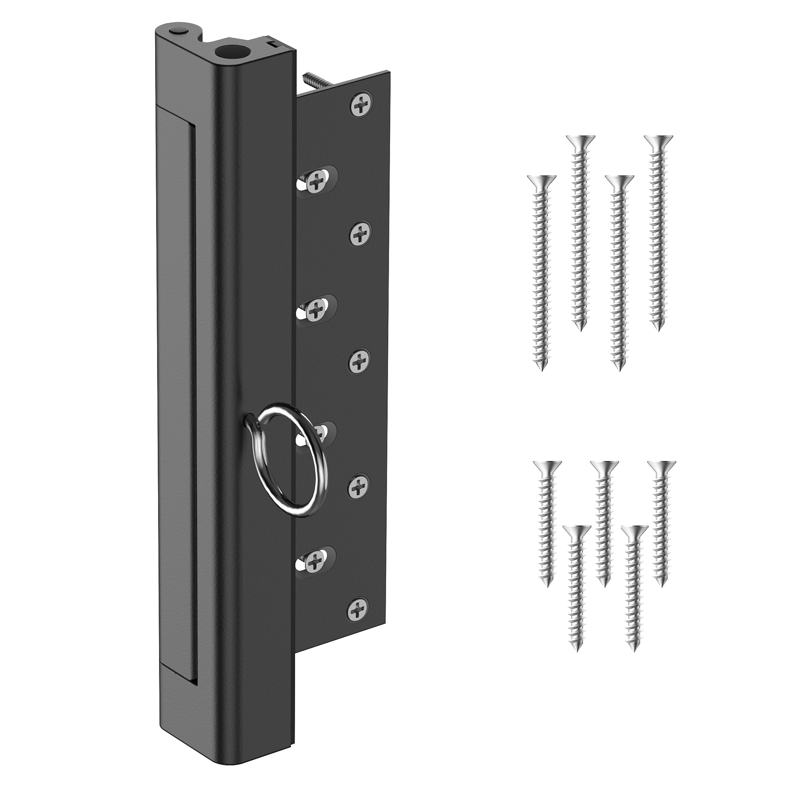 Wright Products V333BL Push Button Door Latch, For Out Swinging Doors ...