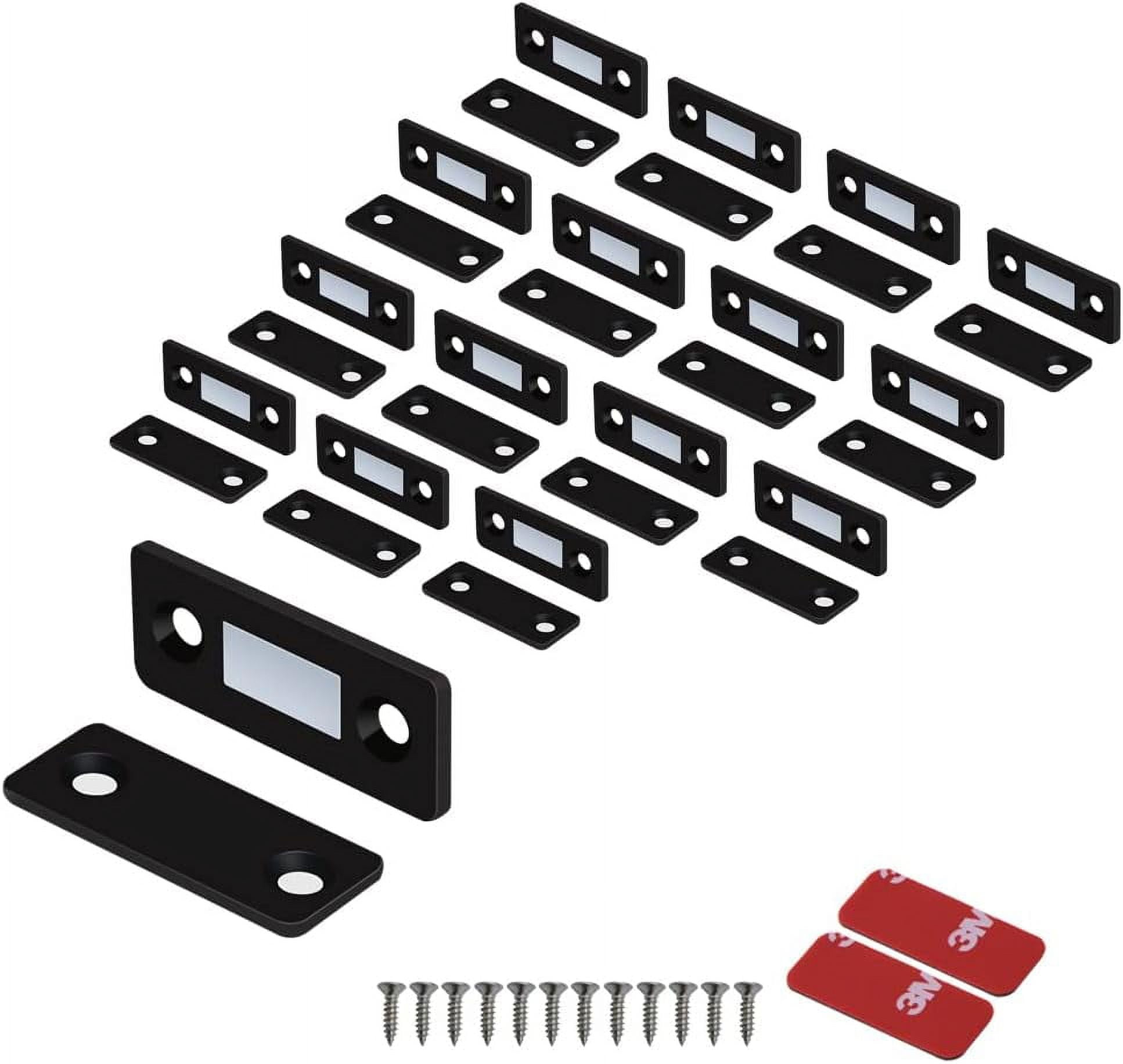 Mousike Magnetic Door Catch Ultra Thin Cabinet Magnets Stainless Steel ...