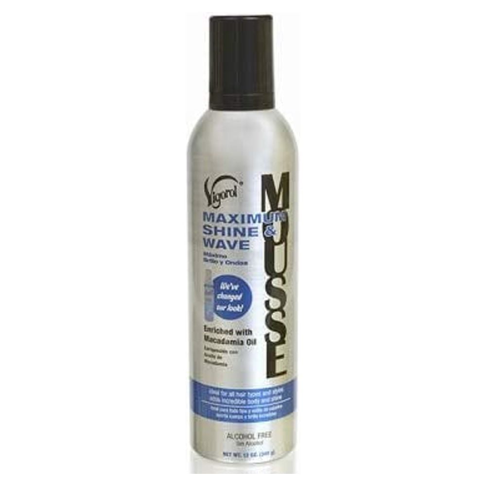 Mousse Shine Wave 12 oz. (Pack of 6) - Walmart.com