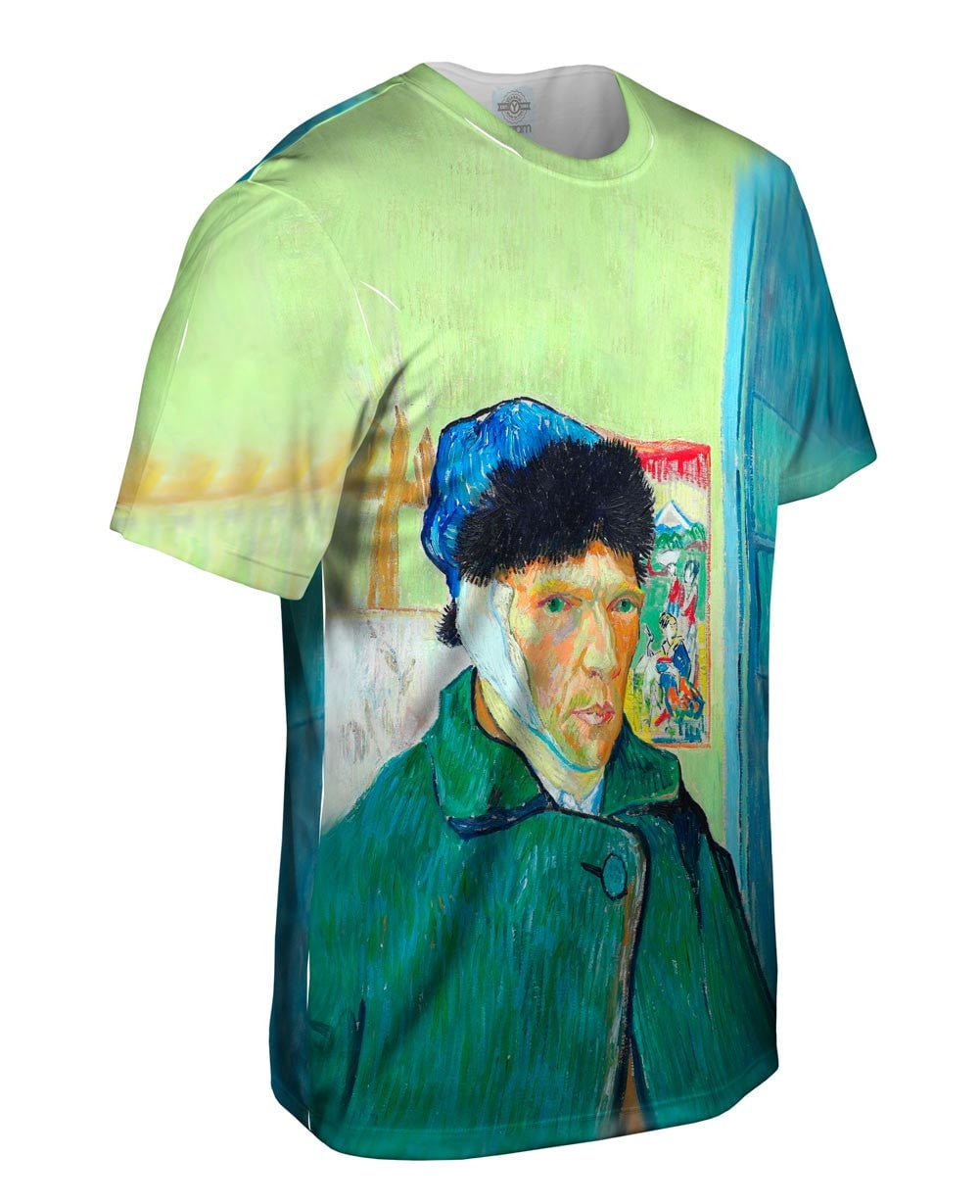 Moustache Hipster Vincent Van Gogh Self Portrait With Bandaged Ear Mens ...