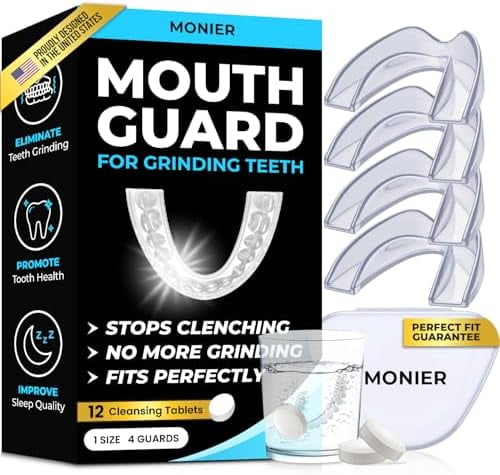 Mouth Guard for Grinding Teeth at Night | Dental Night Guard for ...