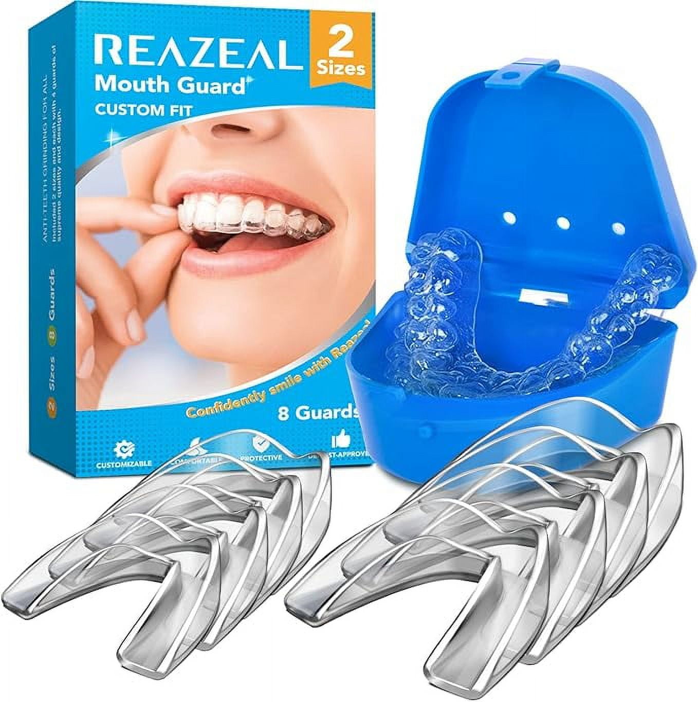 Mouth Guard for Grinding Teeth at Night: Moldable Dental Guard for ...