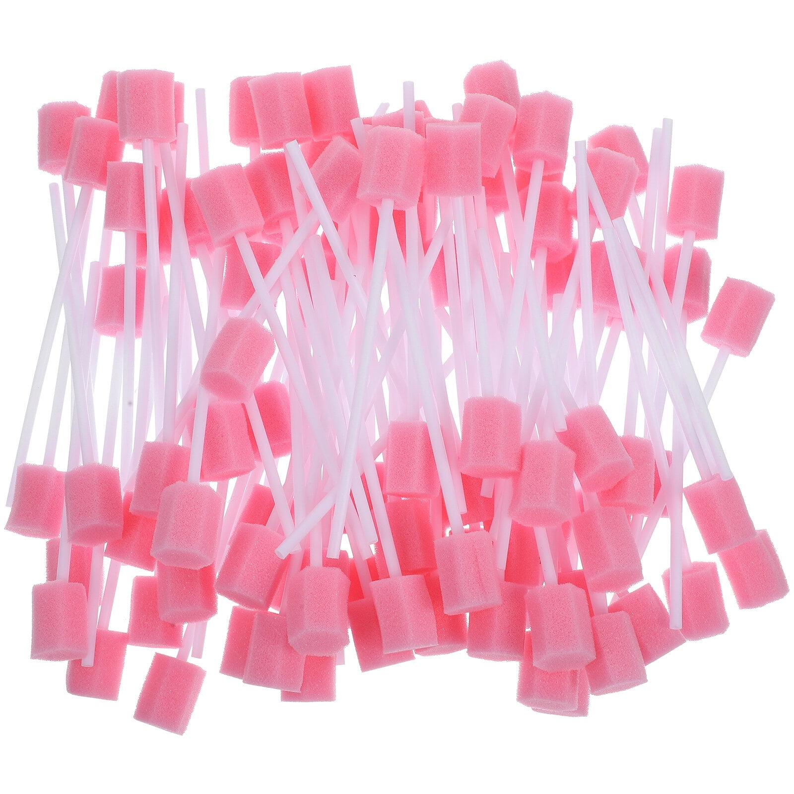 Mouth Swab, 100pcs Disposable Oral Care Sponge Swab Tooth Cleaning ...