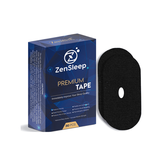 ZenSleep Breathable Mouth Tape, Hypoallergenic, Strong Hold, Premium ...