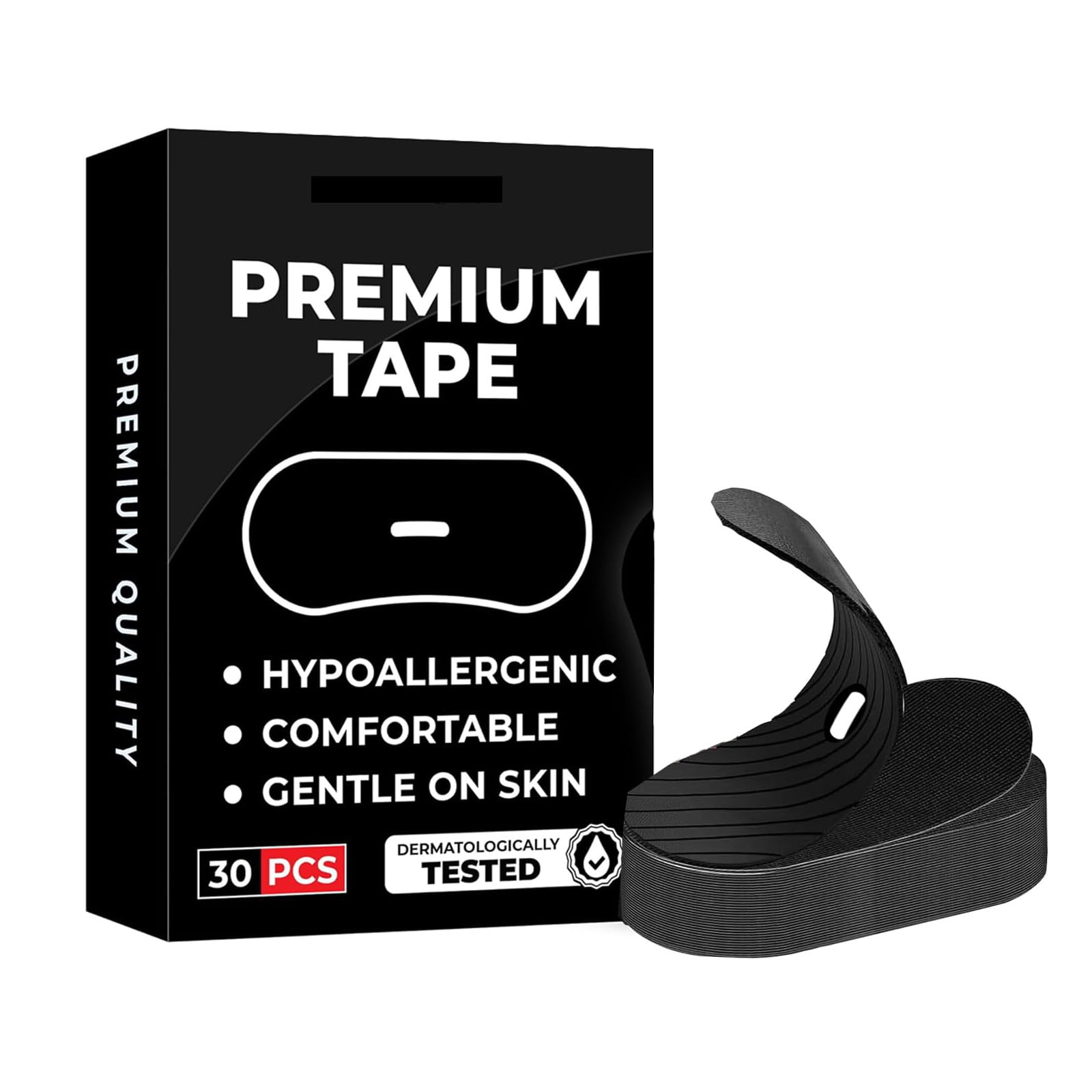 Mouth Tape for Sleeping, Comfort Tape (30 Pack) - Hypoallergenic Mouth ...