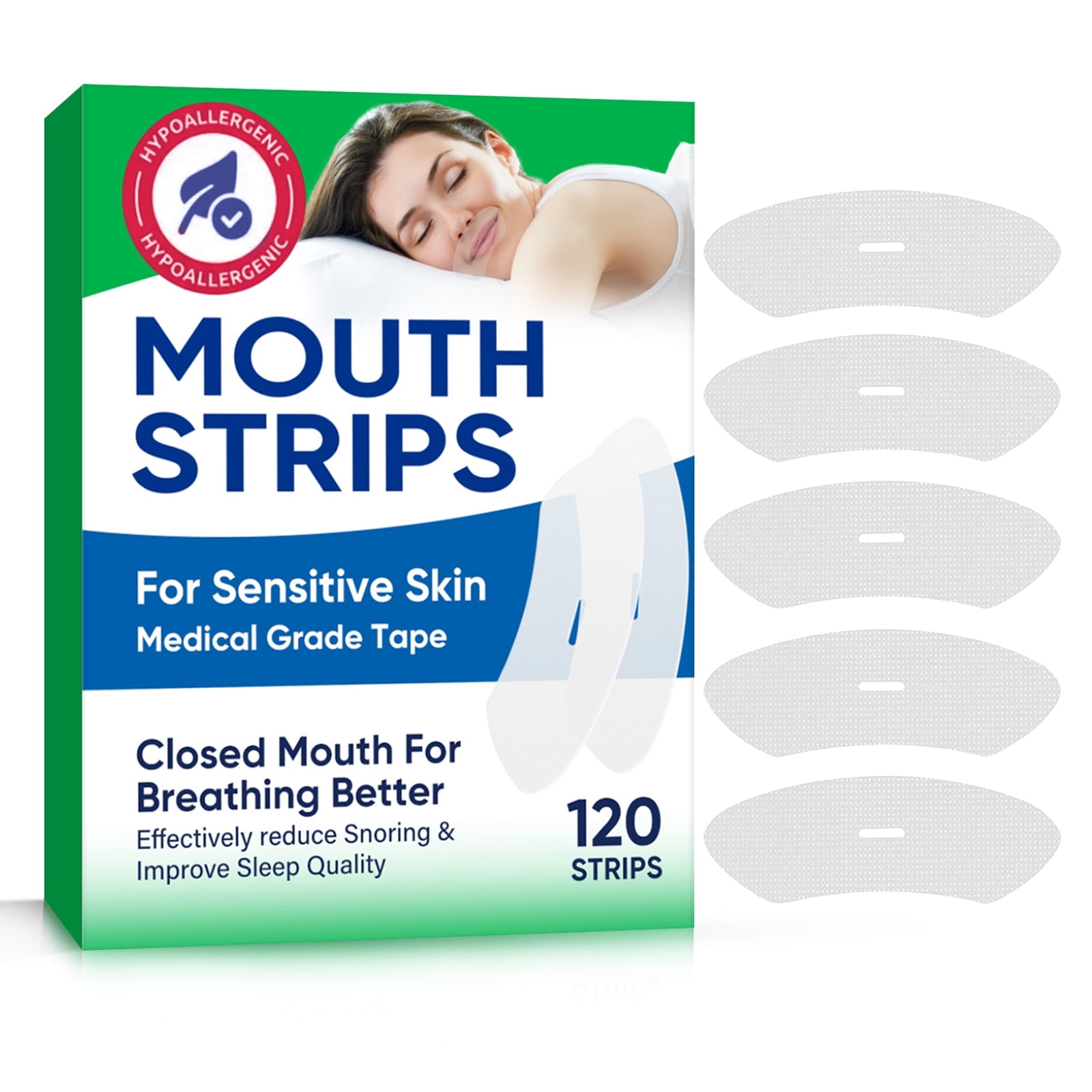 Mouth Tape for Sleeping, Anti Snoring Devices,120 Count Anti Snoring ...