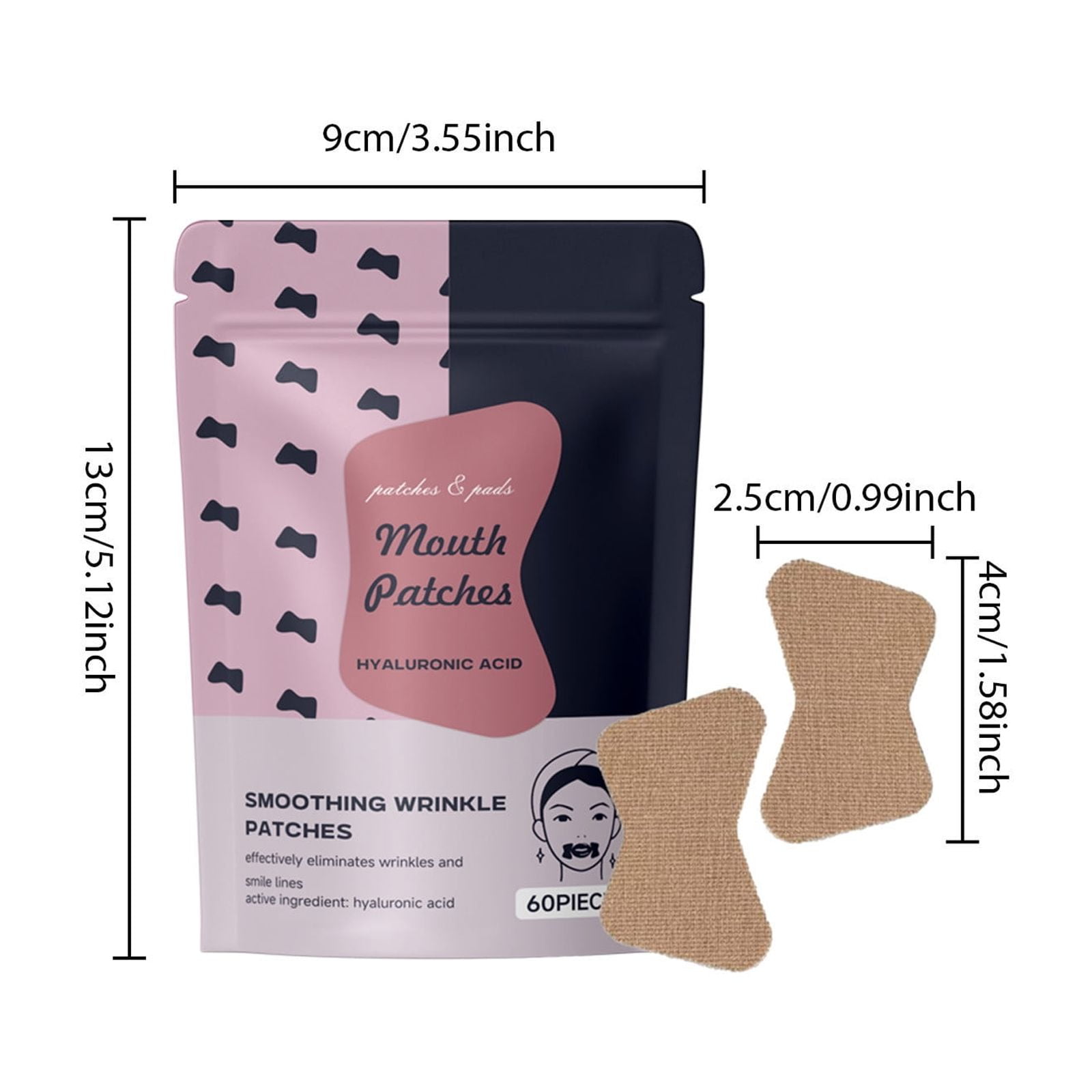 Mouth Wrinkle Plasters Facial Patches To Reduce Mouth Wrinkles With ...