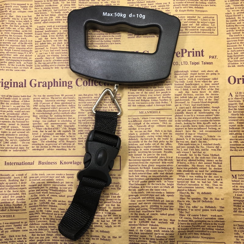 Mouth-shaped portable electronic scale with large handle, hand-held ...