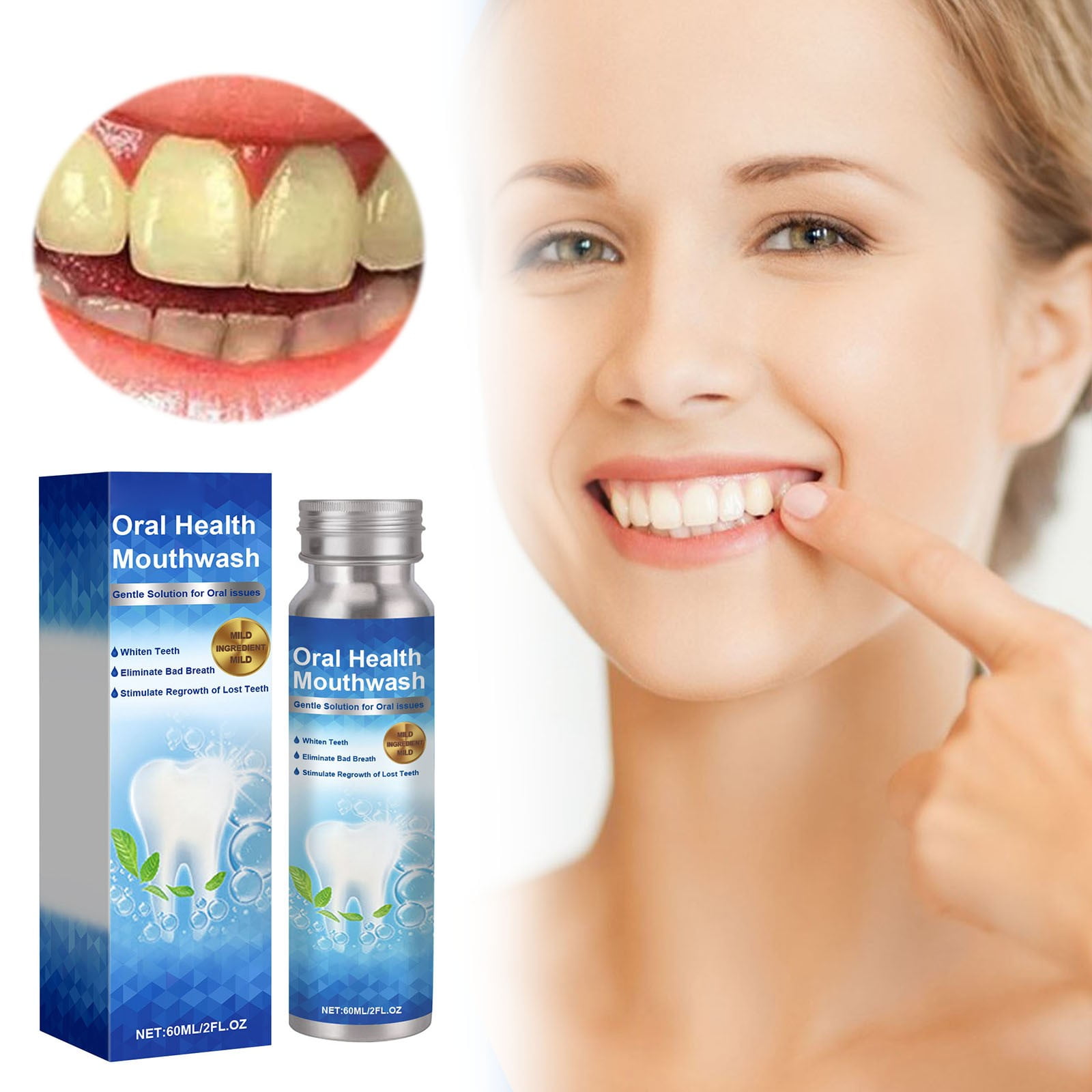 Mouth wash Fresh Breath Scar Care Spray Smooths Skin Pregnancy Fades ...