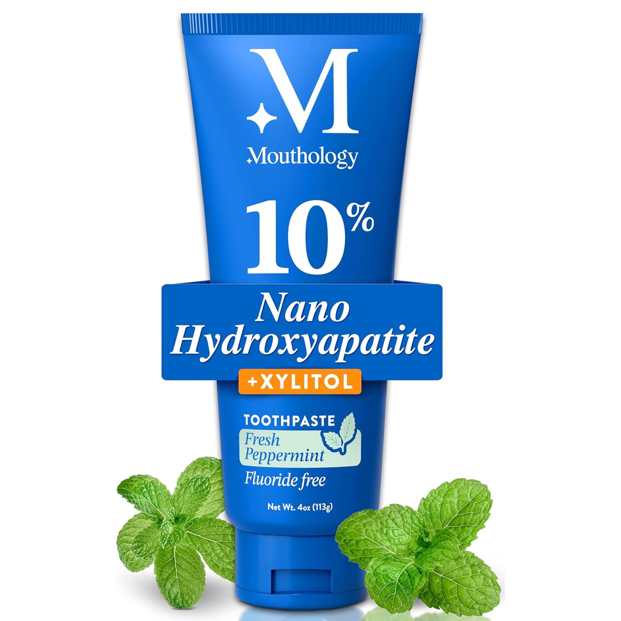 Mouthology 10% Nano Hydroxyapatite Toothpaste Fluoride Free, Whitening ...