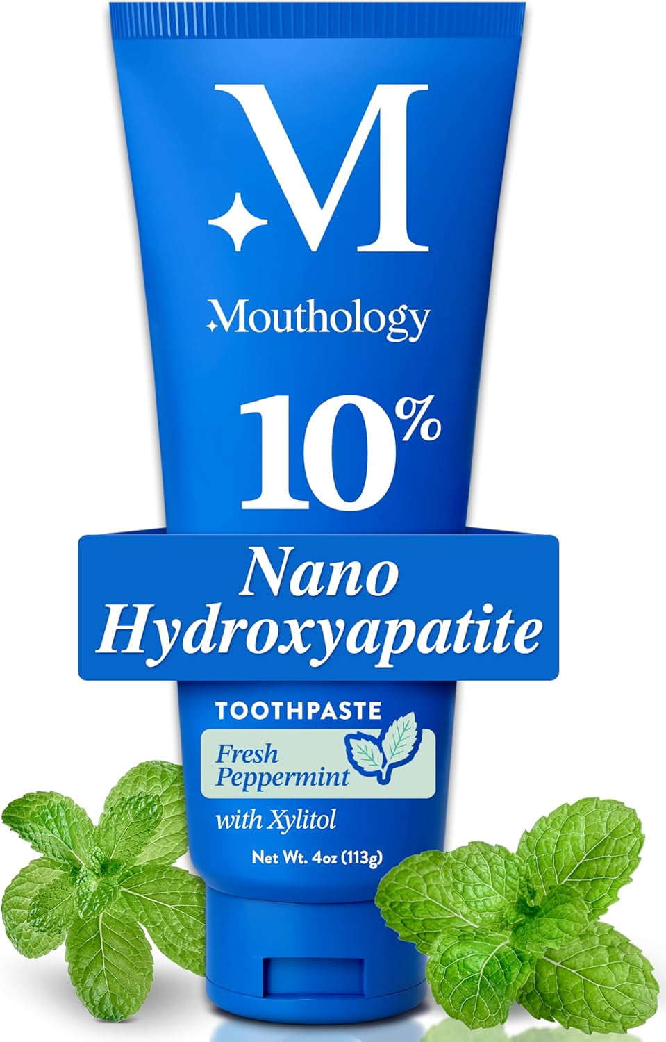 Mouthology 10% Nano Hydroxyapatite Toothpaste Fluoride Free, Whitening ...