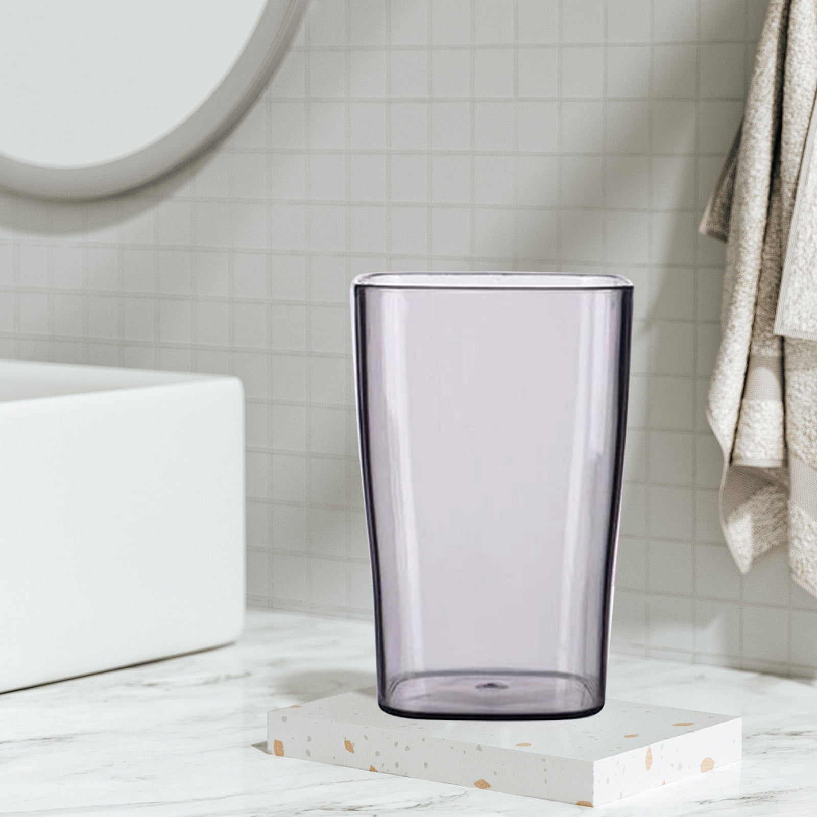 Mouthwash Cup, Non-Slip Travel Rinse Mug, Portable Household Brushing ...