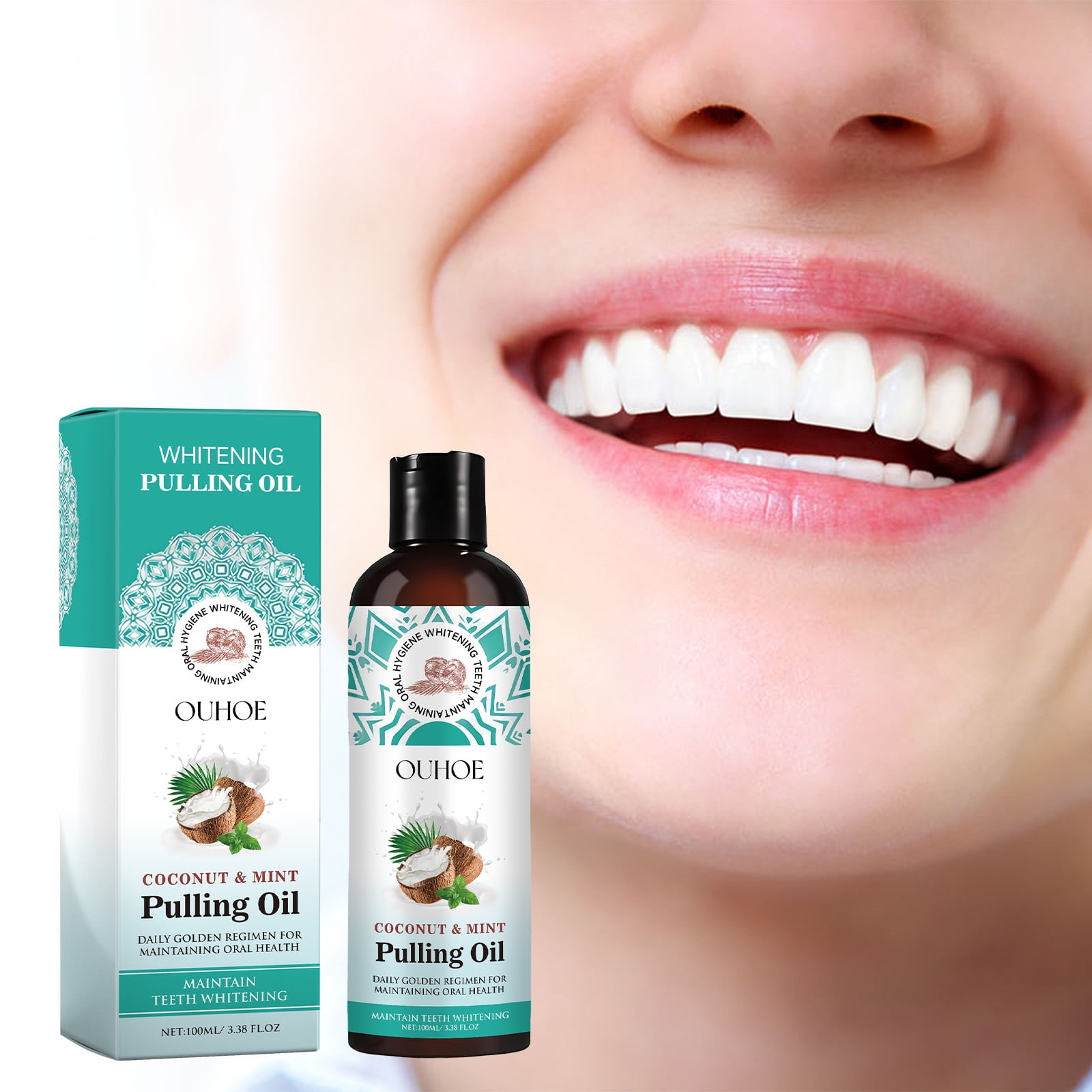 Mouthwash Oil Pulling Plaque And Bad Breath PULLING OIL Promotes Oral ... Mouthwash Oil Pulling Plaque And Bad Breath PULLING OIL Promotes Oral ...
