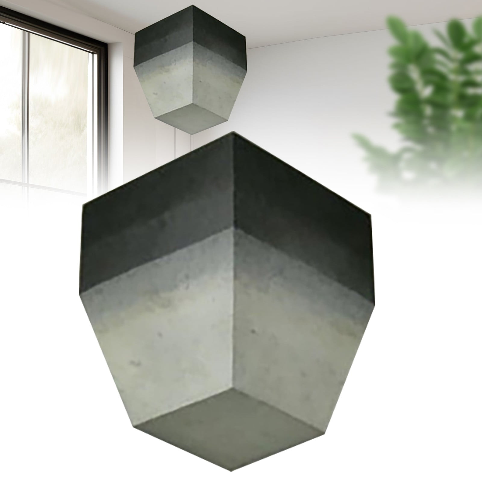 Movable 3D Optical Illusion Wall Art Decals – “Impossible Corners” Peel ...