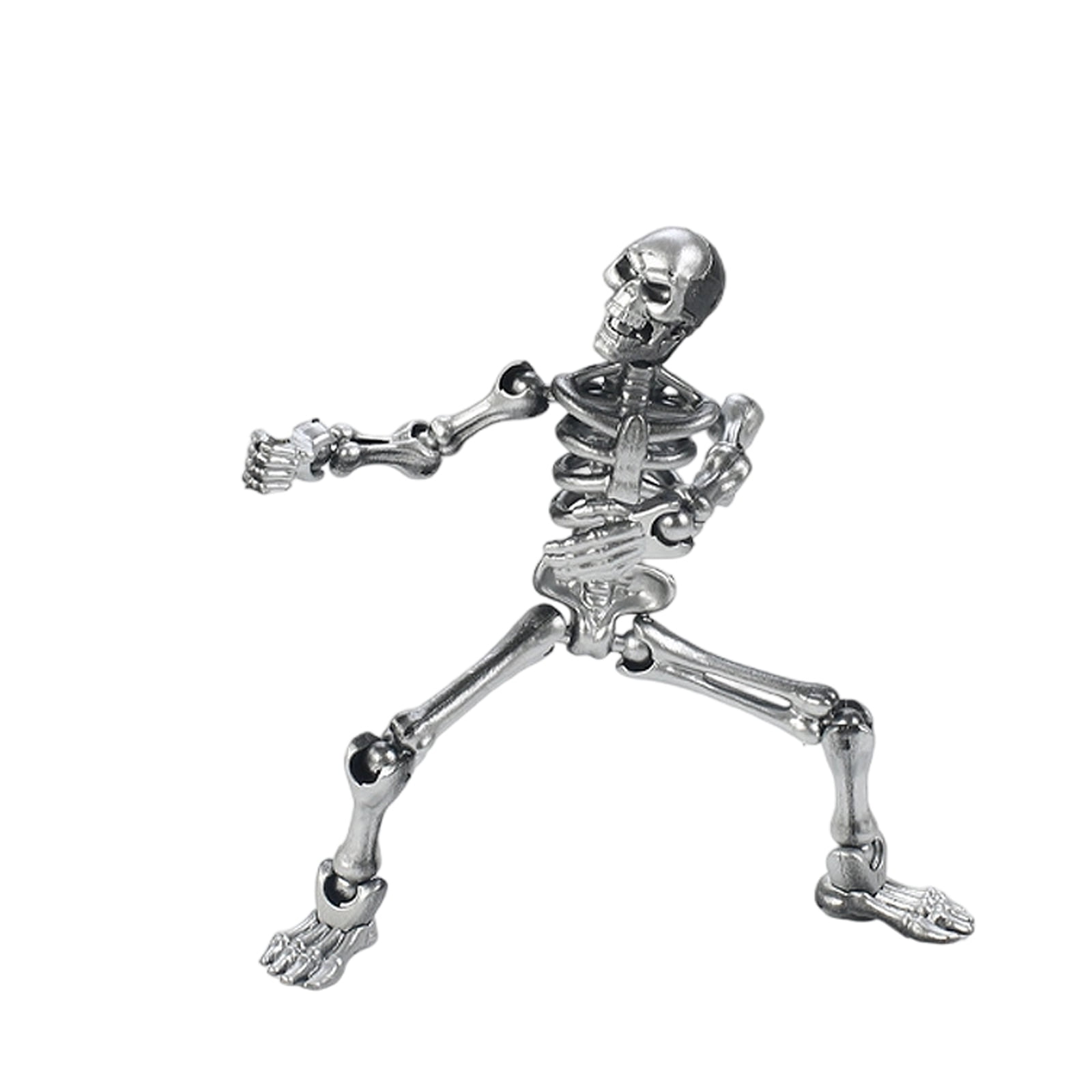 Movable Articulated Skeleton Figure With Multiple Detachable Weapons ...