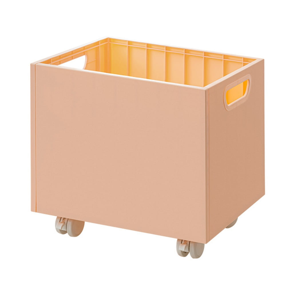 Movable Book Storage Box Large Capacity Storage Basket Plastic File Box ...