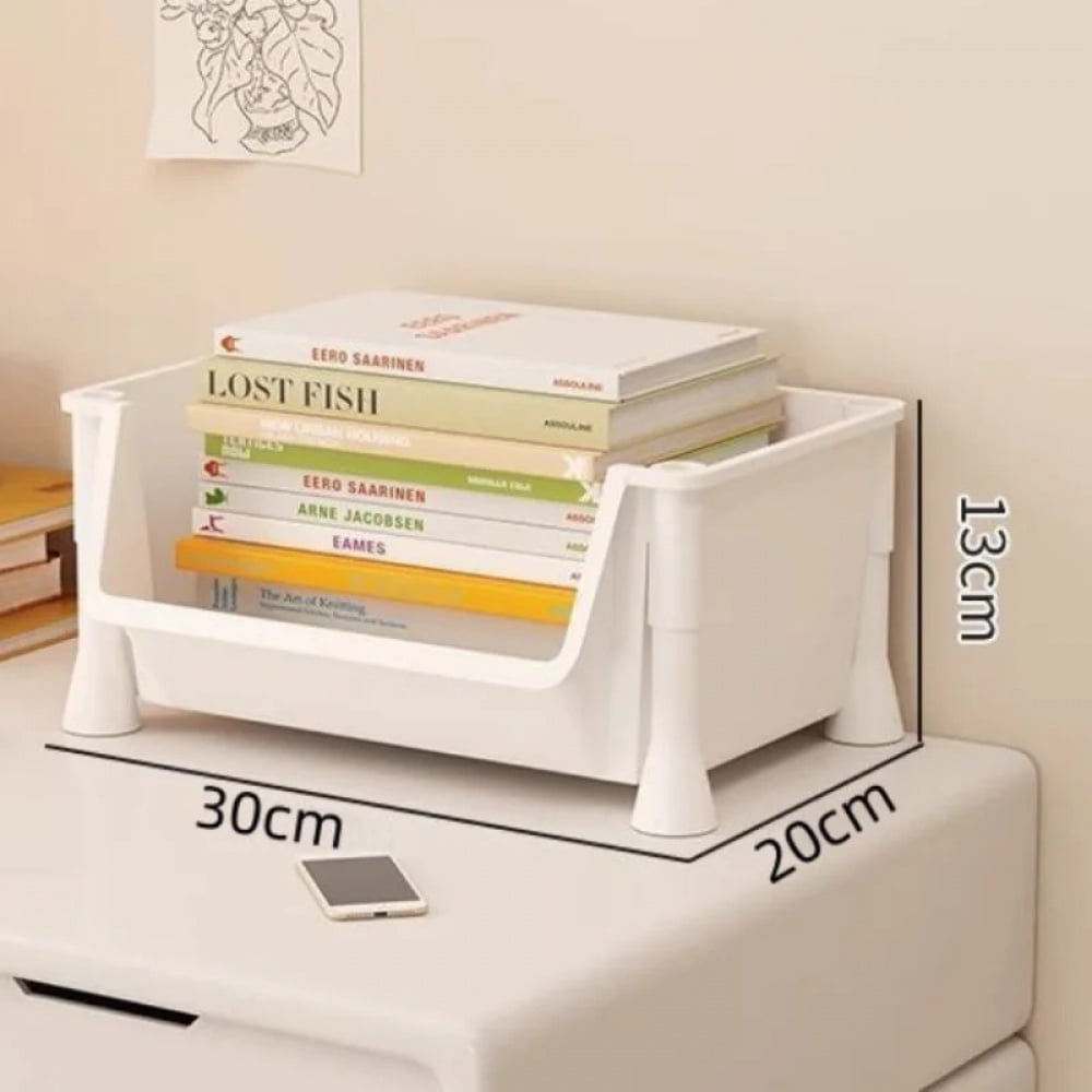 Movable Bookshelf Trolley Kitchen Storage Racks Strong Load-bearing ...