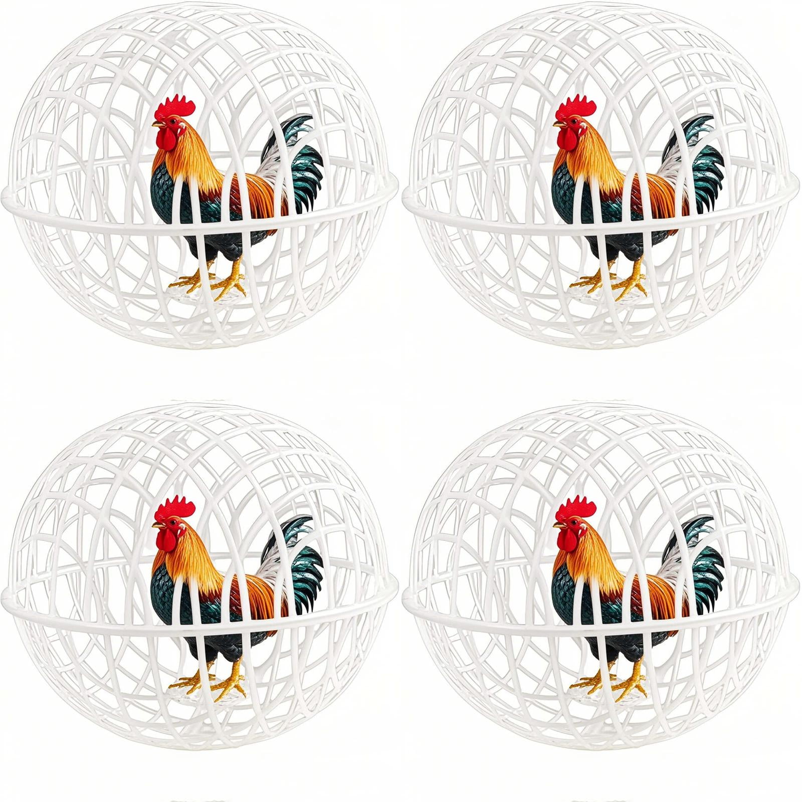 Movable Chicken Coop Ball – 2025 New Round PVC Hutch for Free-Range ...