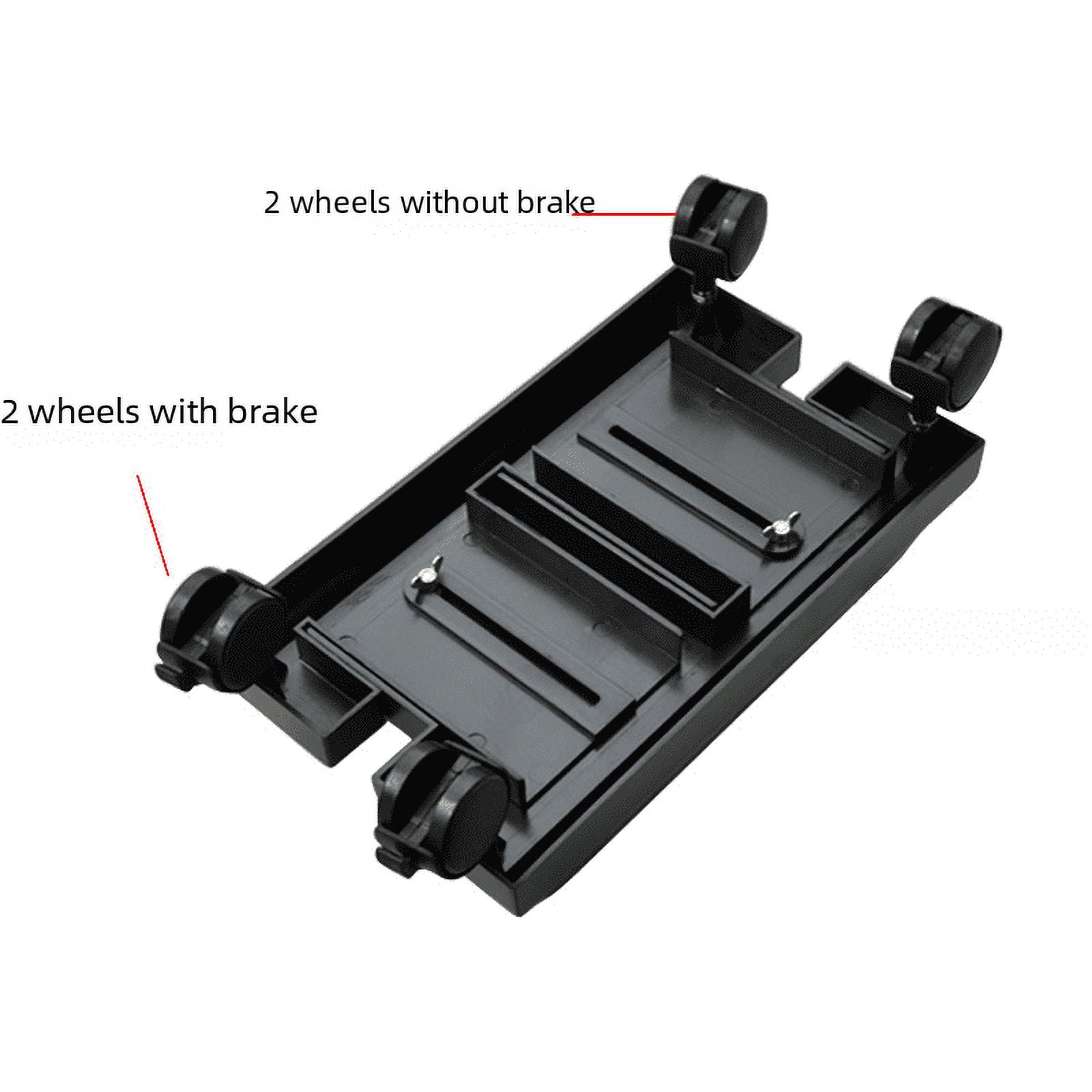 Movable Computer Bracket with Adjustable Iron Wheels - Walmart.com