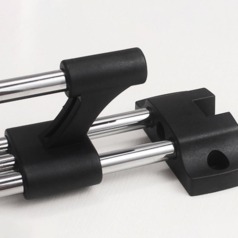 Movable Crossbar Clothes Hanger Plastic Retractable Silver Stainless ...