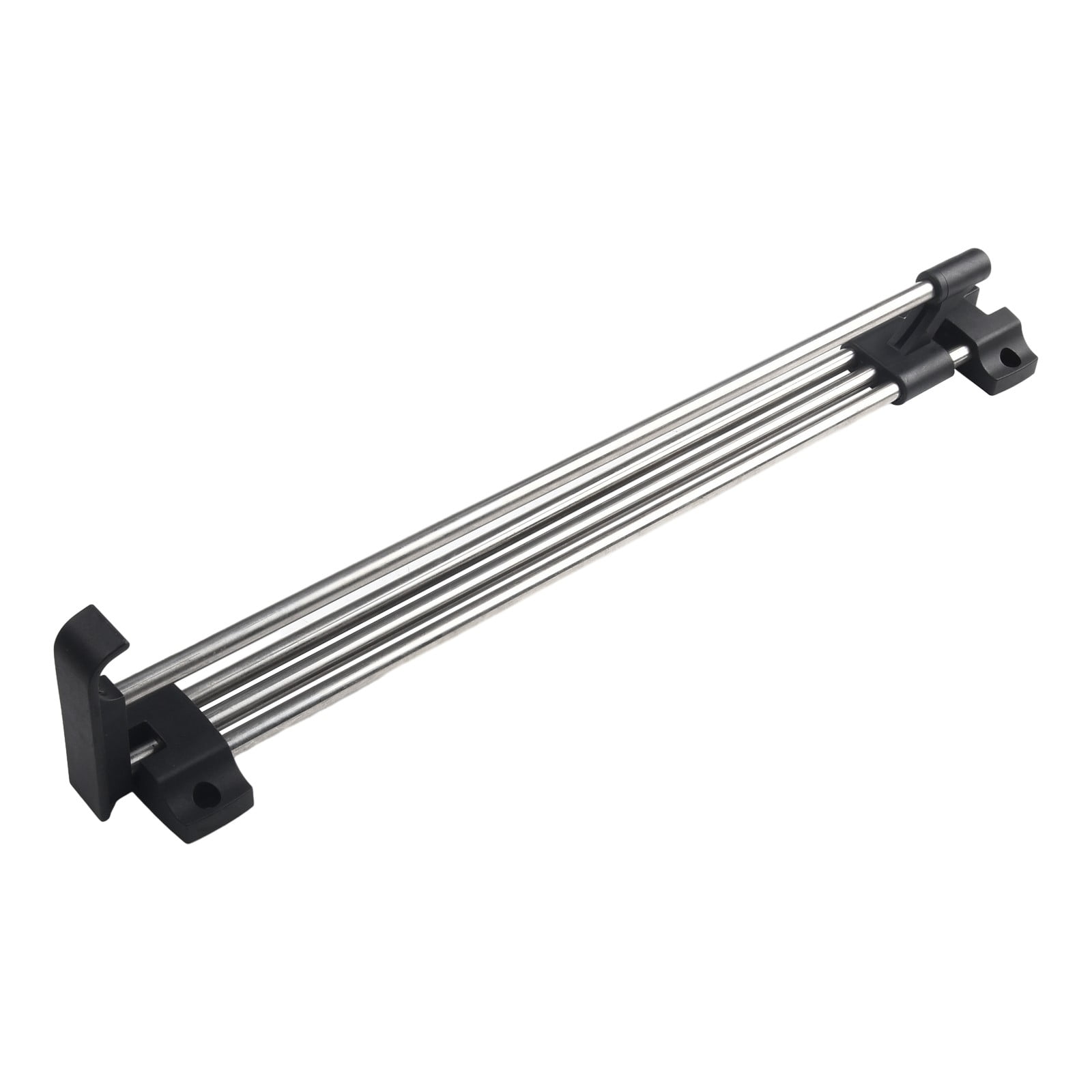 Movable Crossbar Clothes Hanger Top Mount Wardrobe Closet Rail Rod Cold ...