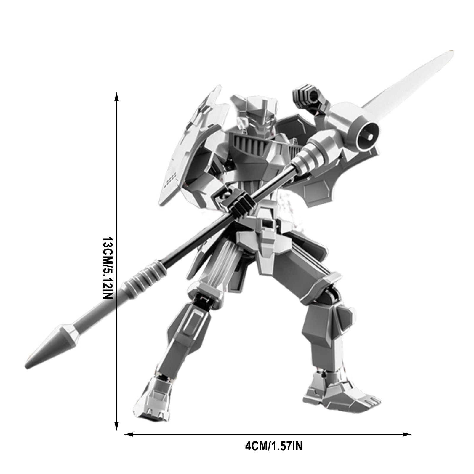 Movable Figure Poseable Robot Building Kit - Multi-Joint Movable Figure ...