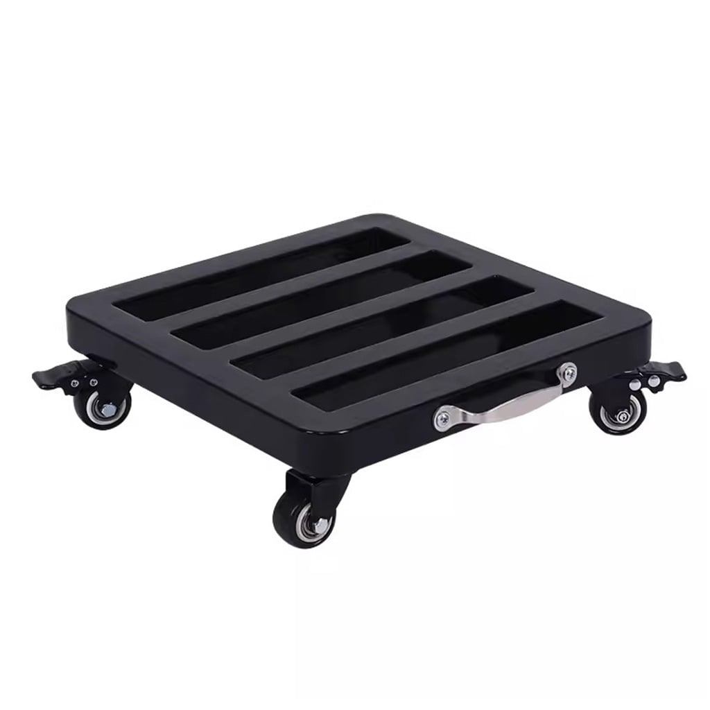 Movable Flower Pot Stand Square Flower Pot Mover Planter Pallet Dolly ...