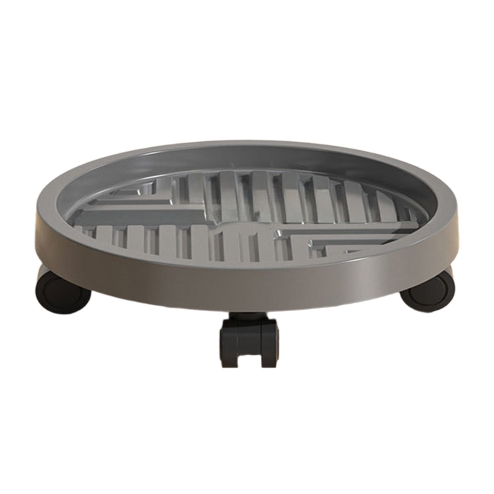 Movable Flower Pot Tray with Wheels,Durable Plastic Plant Saucer for ...