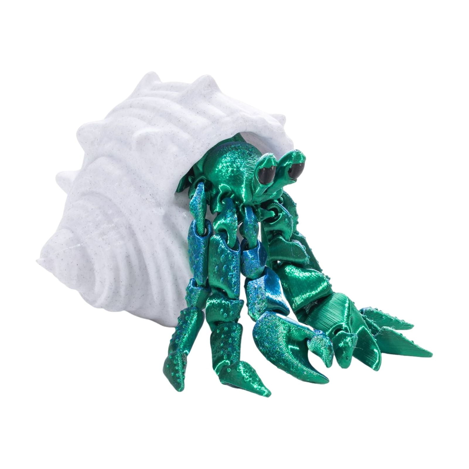 Movable Joints Hermit Crab 3d Printed Hermit Crab Figurine with Movable ...