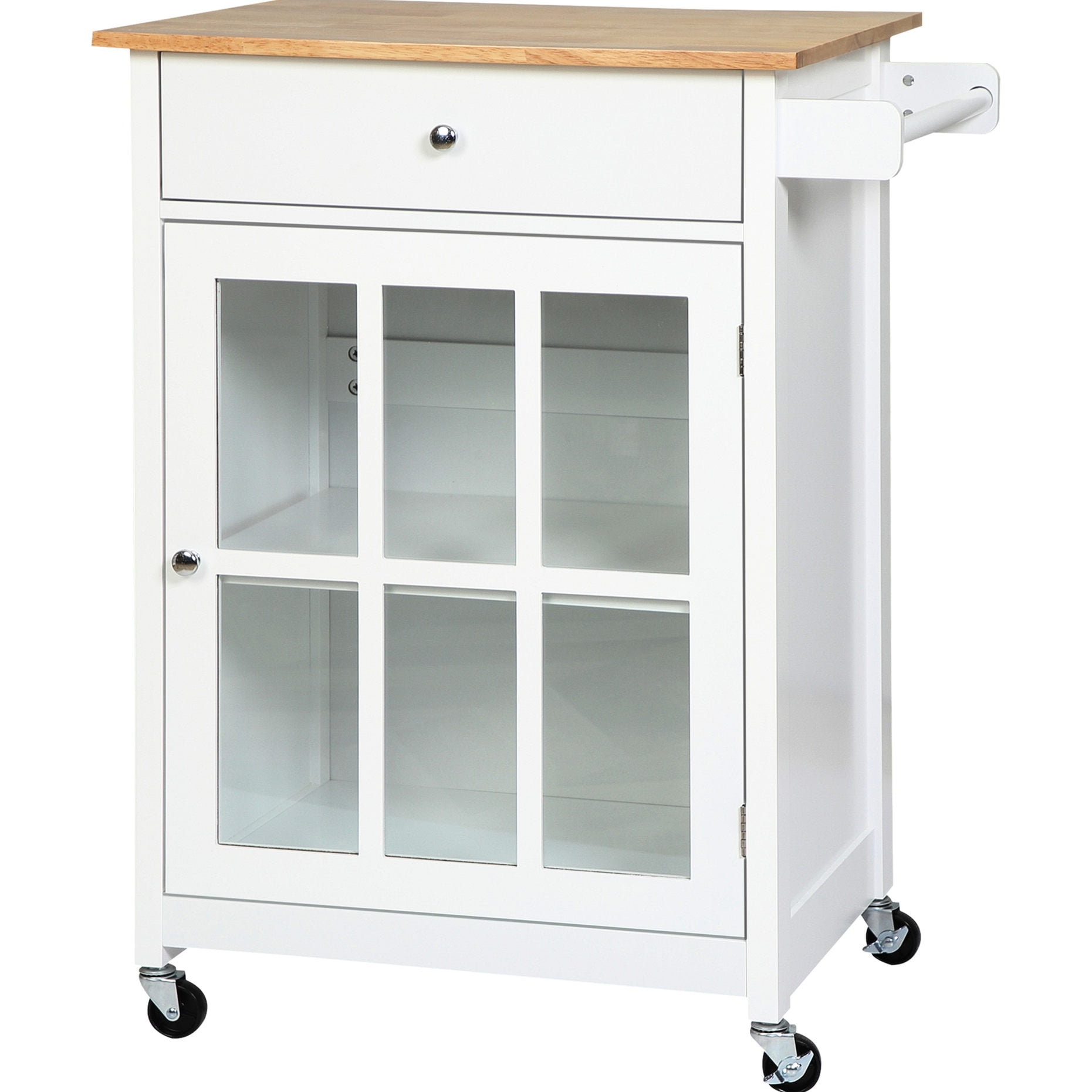 Movable Kitchen Island - Move Freely and Stop Securely - Walmart.com