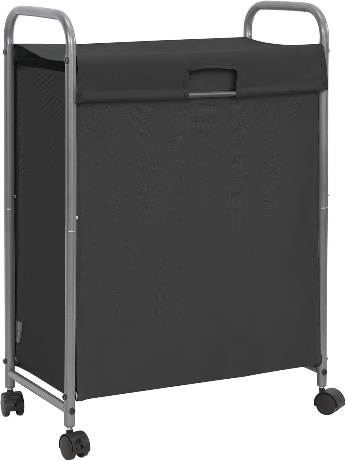 Movable Laundry Hamper featuring Lid, 85 L Laundry Sorter featuring ...