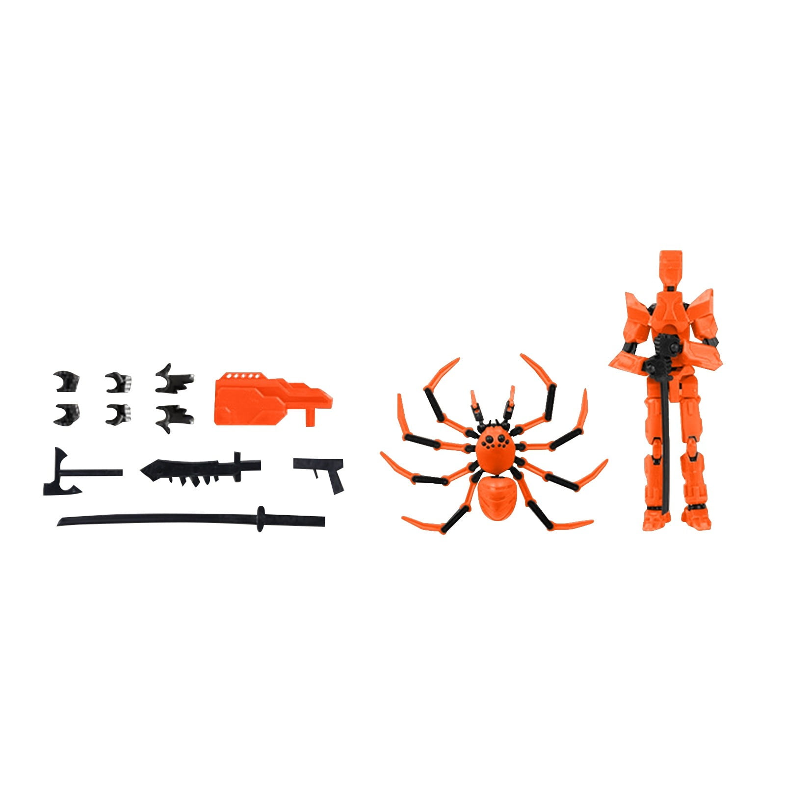 Movable Mini Doll Assembly Kit Poseable Figure Model Collectible Garage ...