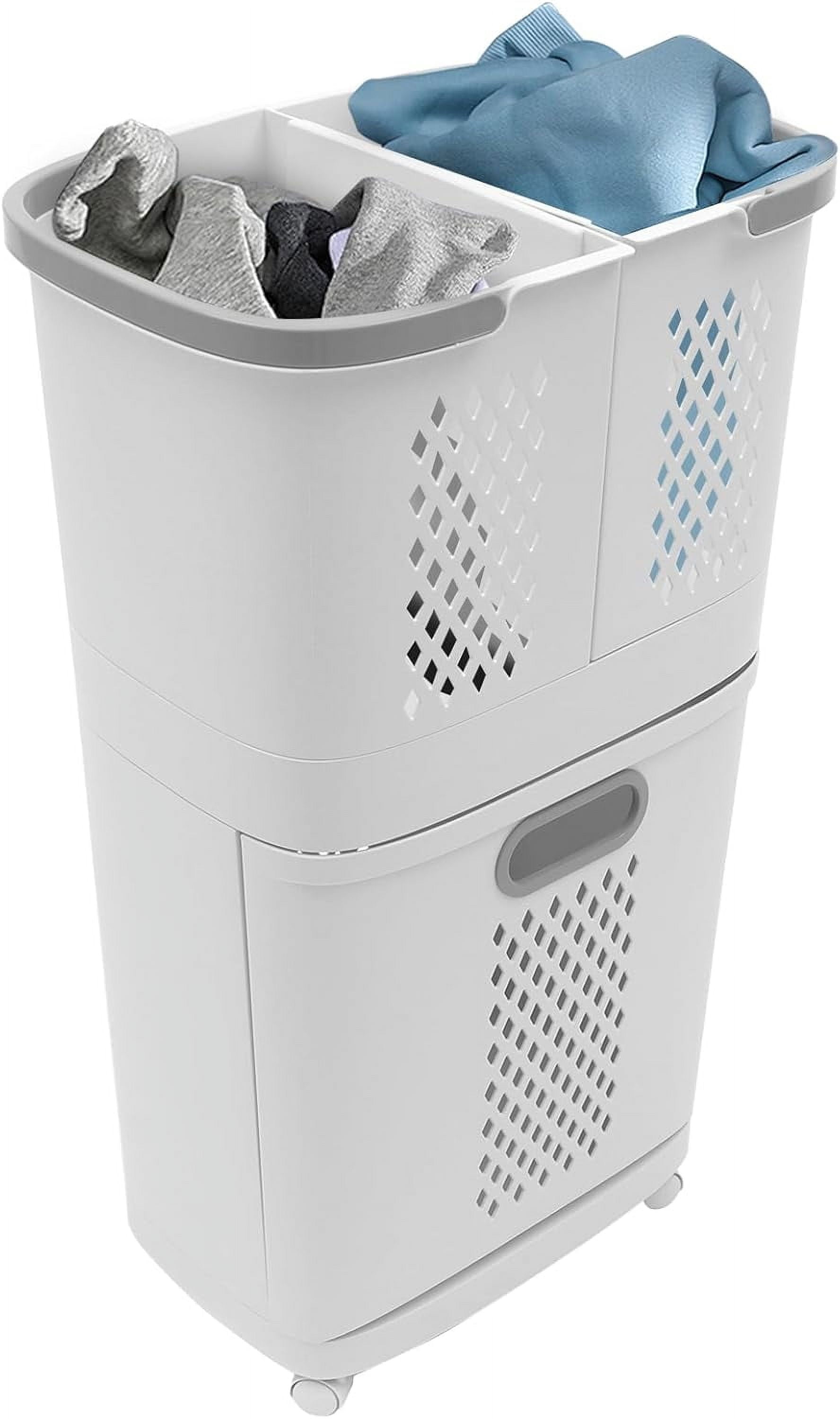 Movable Multipurpose Storage Basket - Floor-Standing Large Hand-Held ...