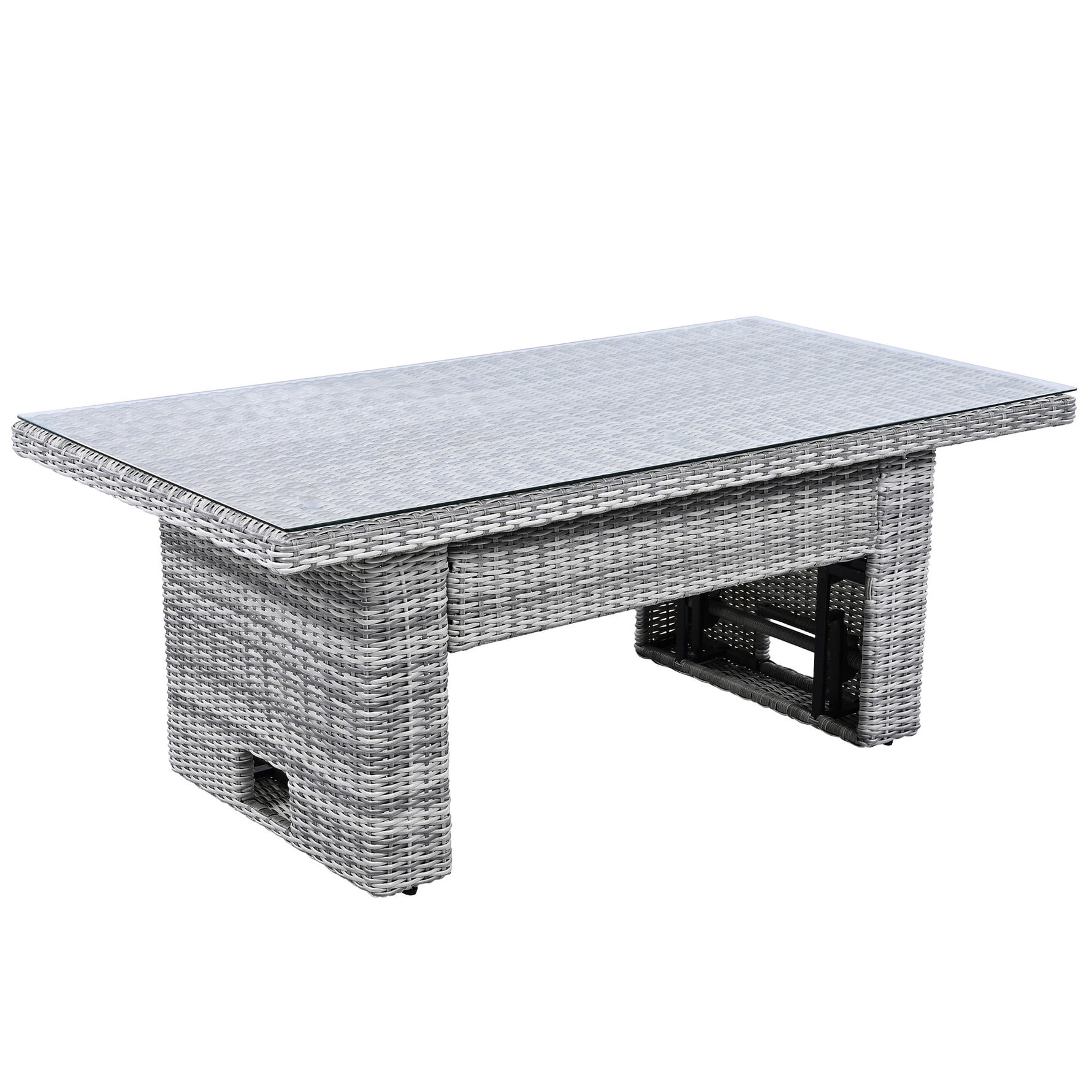 Movable Ottomans as Small Tables / Outdoor Snacks & Drinks / Flexible ...