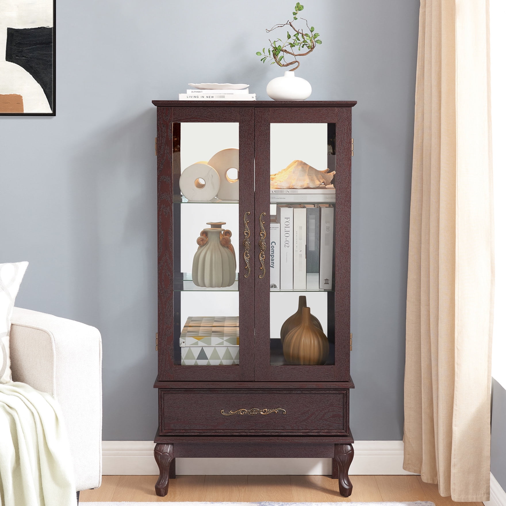 Movable Partition for Personalized Display / Ideal for Displaying Wine ...