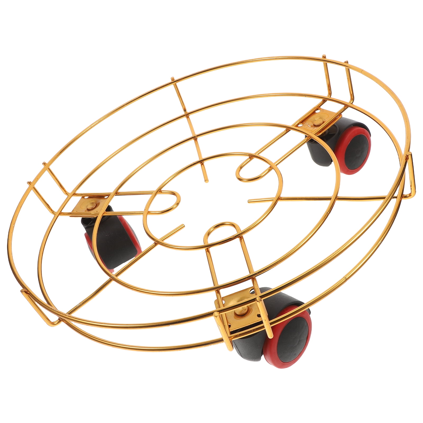 Movable Plant Pot Holder Movable Planter Stand With Wheels Flower Stand ...