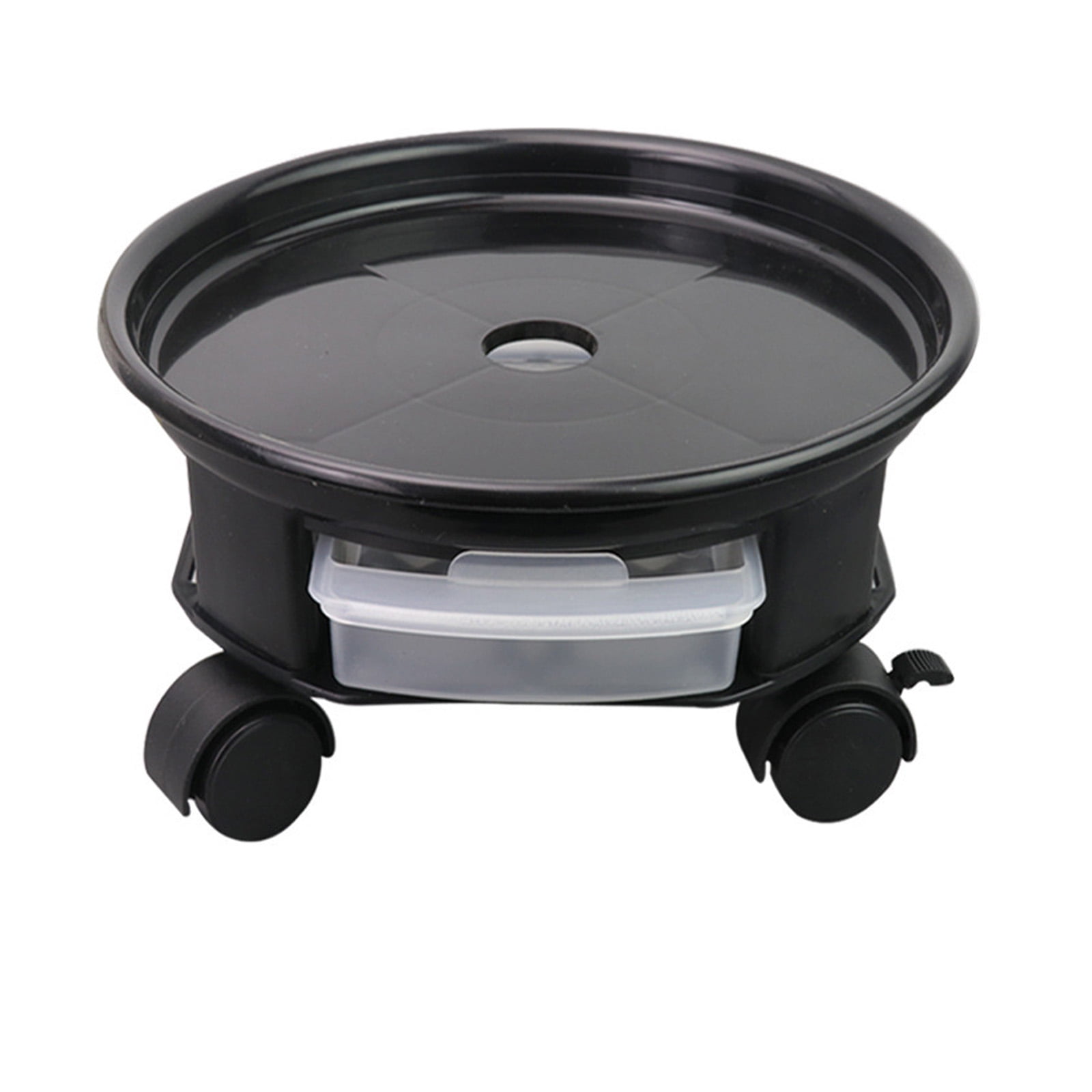 Movable Plant Tray With Wheel Rolling Flower Container Tray Water ...