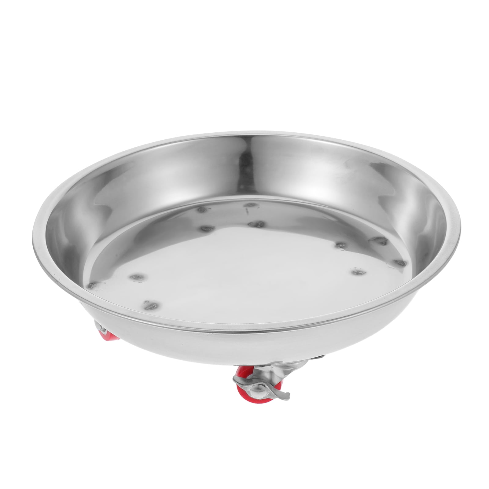 Movable Plants Tray With Wheels Stainless Steel Plants Stand Dolly ...