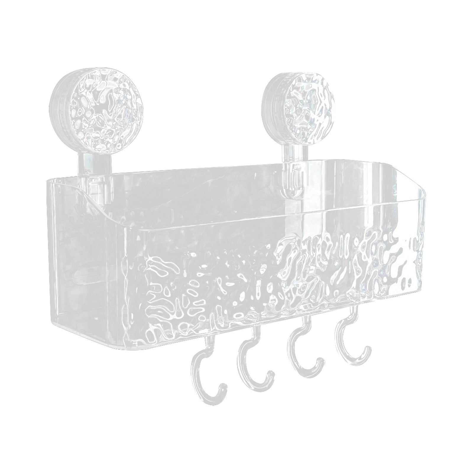 Movable Shower Suction Cup Shelf,Corner Shower Suction Cup Holder,Wall ...