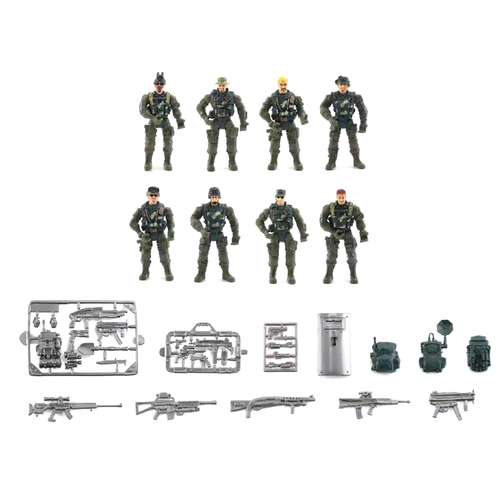 Movable Special Forces Action Figures Realistic for Collectors and Play ...